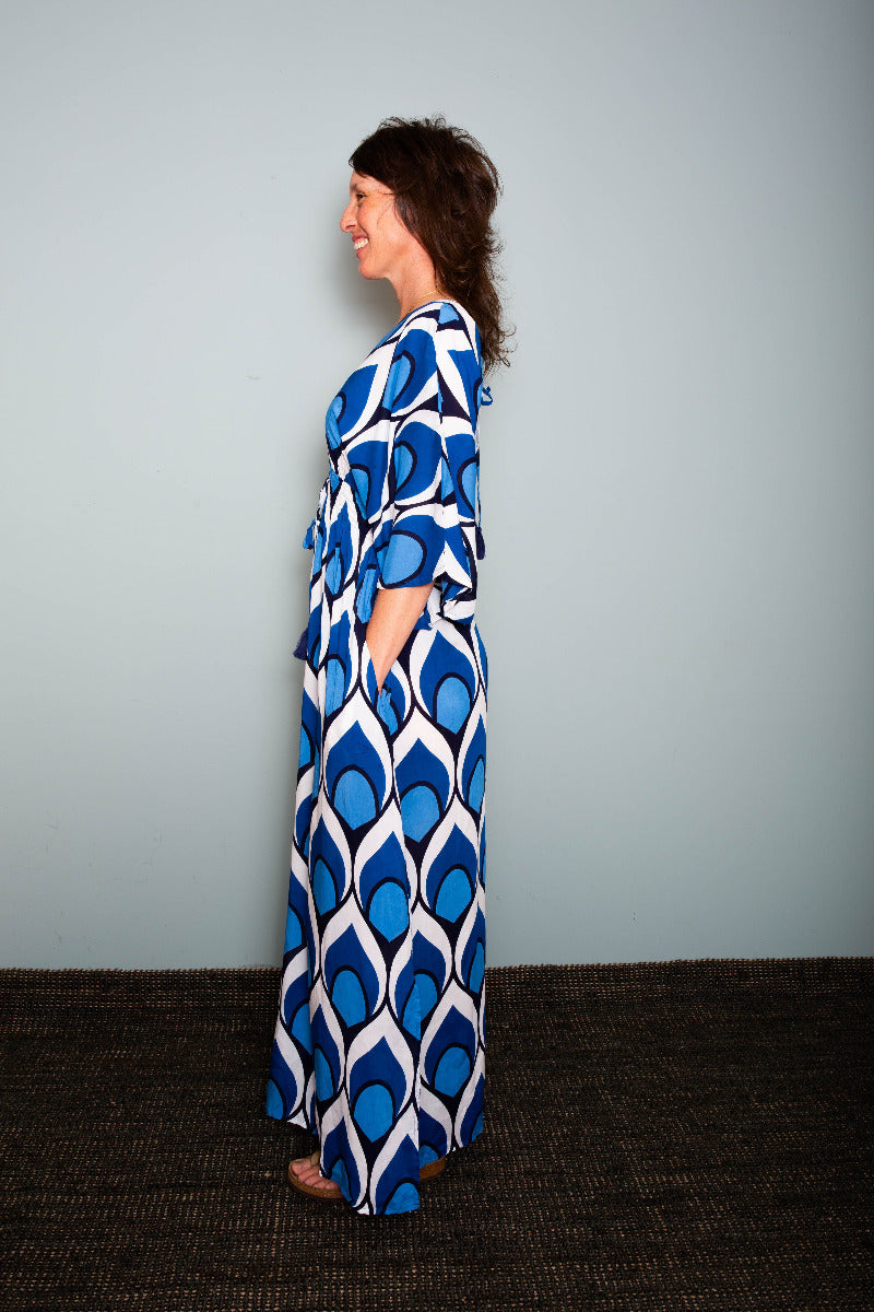 Dress Modal Lottie Blue – Sapling Textiles