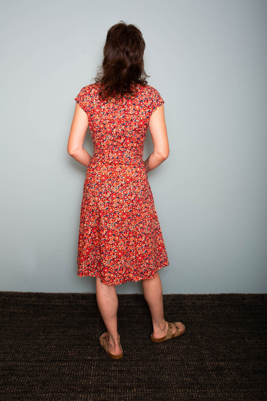 Dress Cotton Alicia Orange – Sapling Textiles