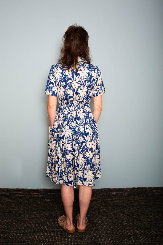 Dress Cotton Isla Blue – Sapling Textiles